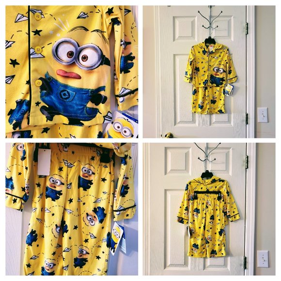 Universal | Pajamas | Nwt Minions 2 Piece Pajamas Set Size 2t So Cute ...
